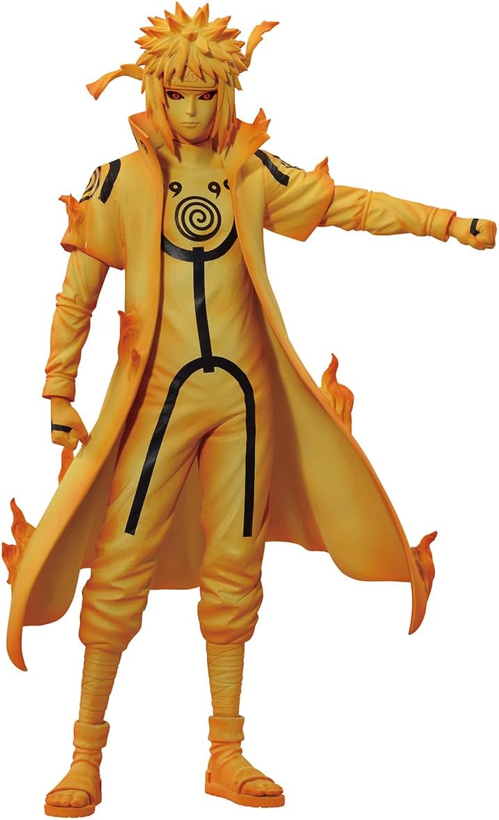 Naruto Shippuden - Minato Namikaze Kurama Link Mode Masterlise Bandai ...