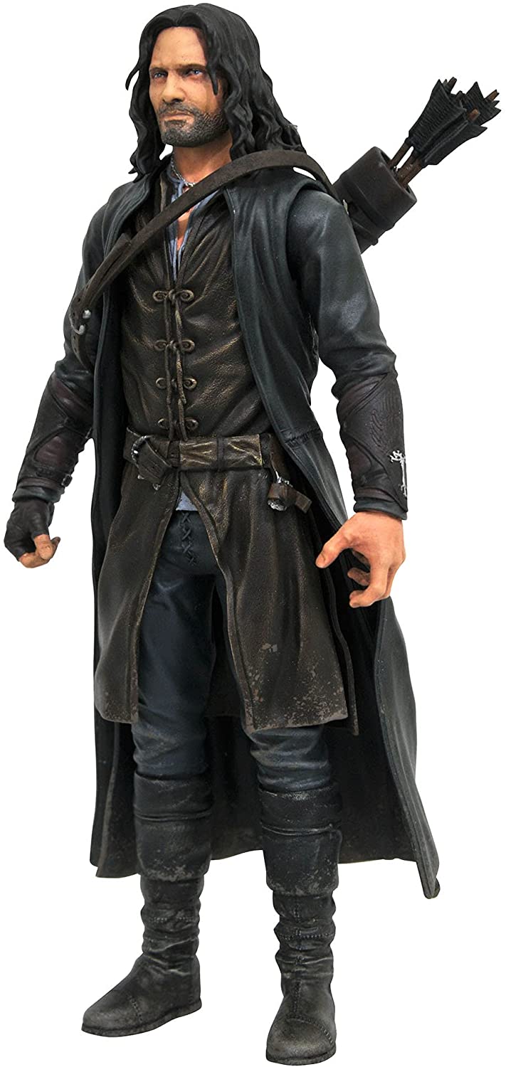 DIAMOND SELECT TOYS The Lord of The Rings: Aragorn Action Figure ...