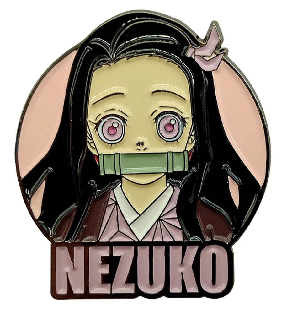 Demon Slayer Nezuko Circle Anime Enamel Pin – YourFavoriteTShirts