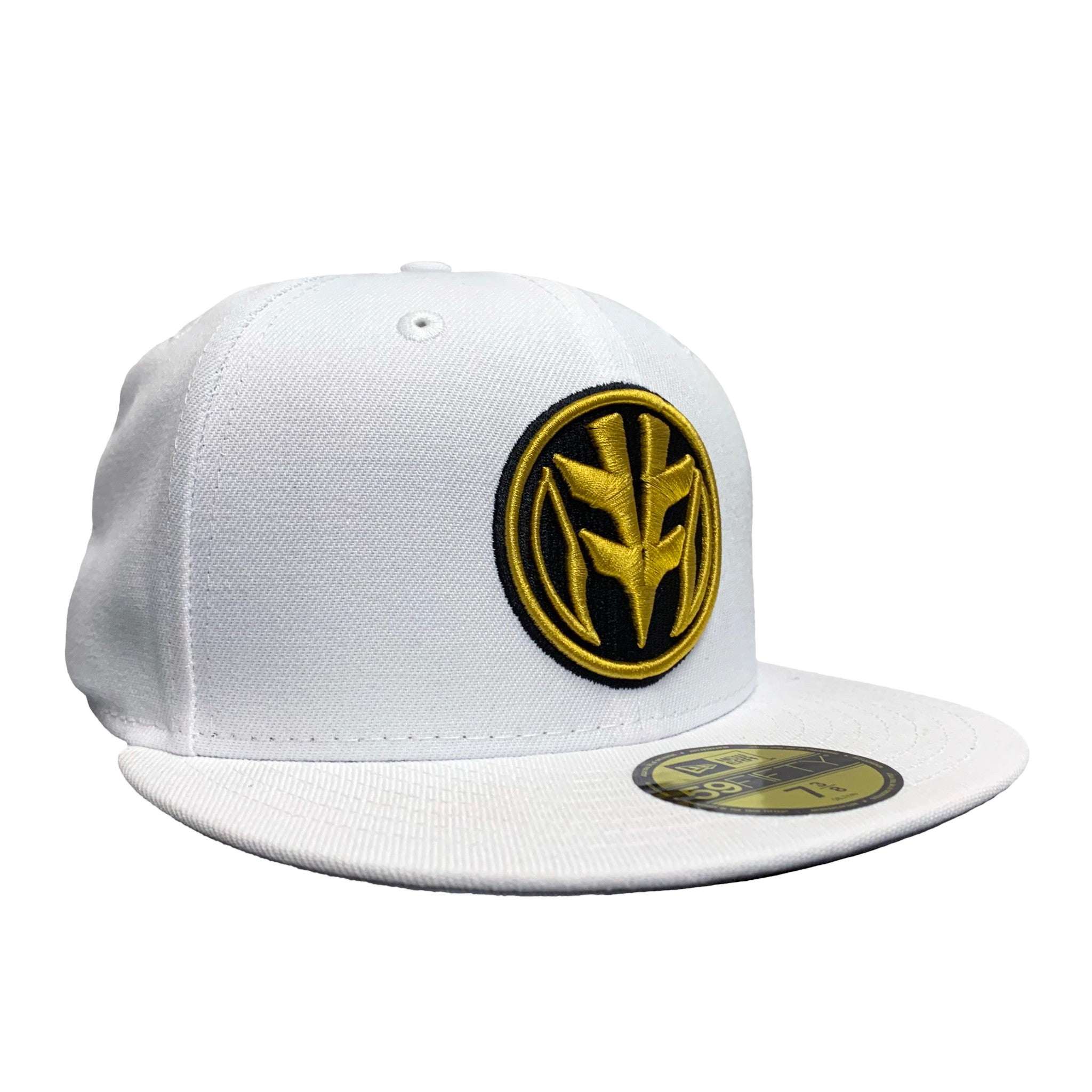 New Era 59FIFTY Power Rangers White Ranger Fitted Cap Hat ...